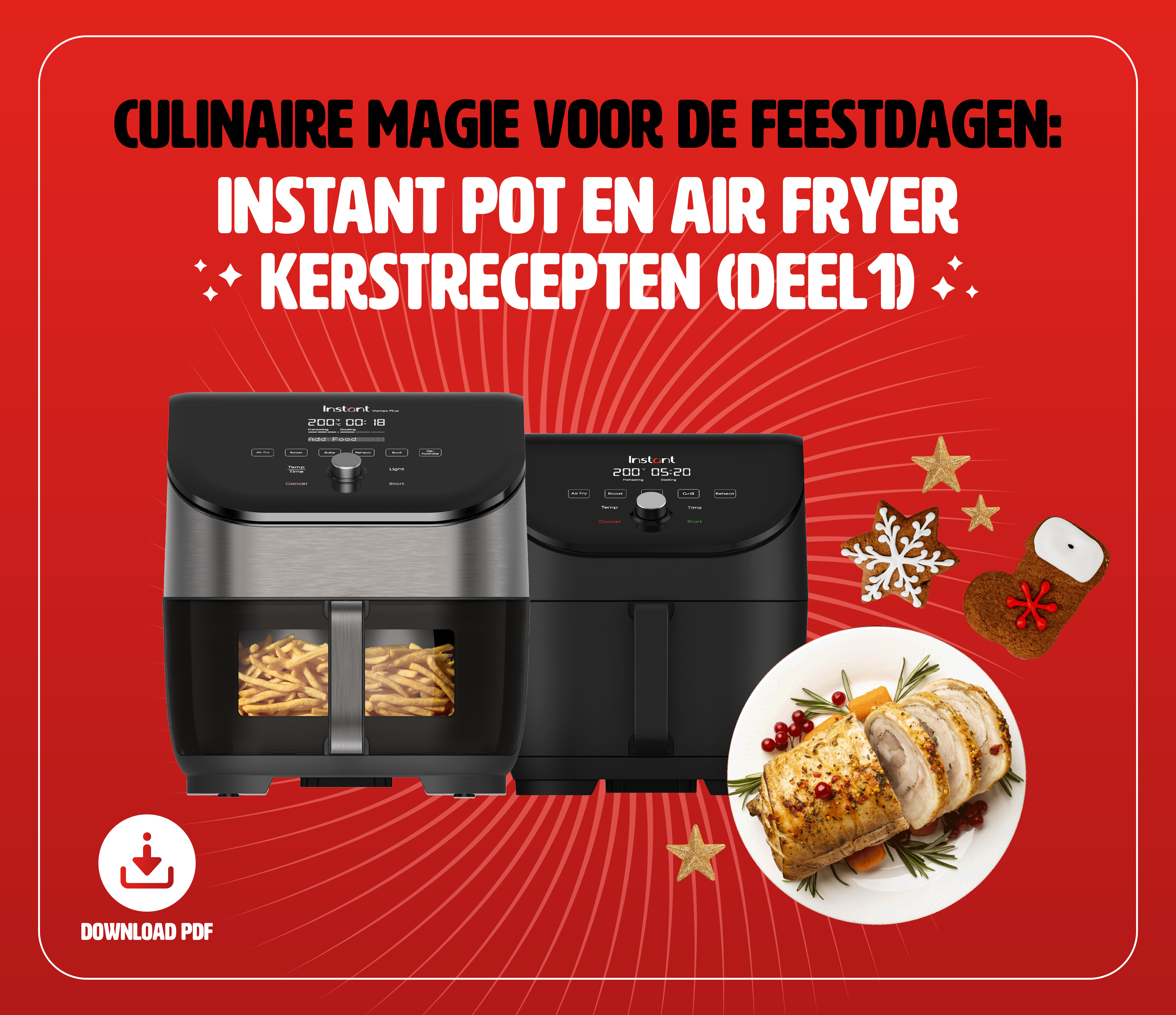 Culinaire Magie voor de Feestdagen: Instant Pot en Air Fryer ...
