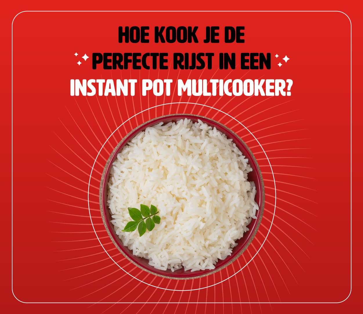 Hoe kook je de perfecte rijst in een Instant Pot multicooker?